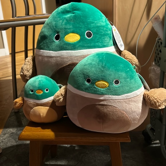 Squishmallows | Toys | Nwt Set Of 3 Avery Duck Squishmallows | Poshmark